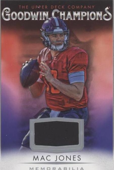 2021 Upper Deck Goodwin Champions - Memorabilia Mac Jones #M-JO (MEM ...