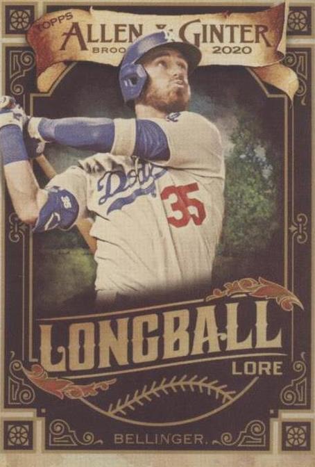 2020 Topps Allen & Ginter's - Longball Lore #LL-7 Cody Bellinger for ...