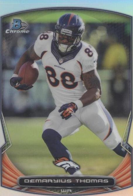 2014 Bowman Chrome - Refractor #90 Demaryius Thomas for sale online | eBay
