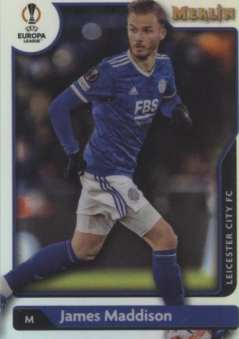 2021-22 Topps Merlin Collection Chrome UCL - James Maddison #21 Refractor for sale online | eBay