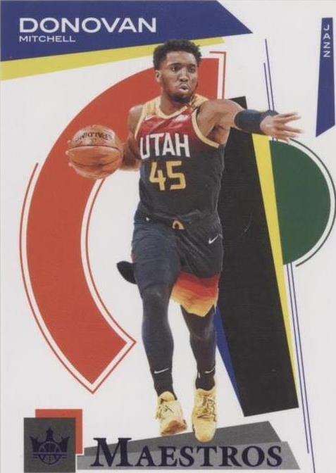 2020-21 Panini Court Kings - Maestros Violet #2 Donovan Mitchell /49 ...