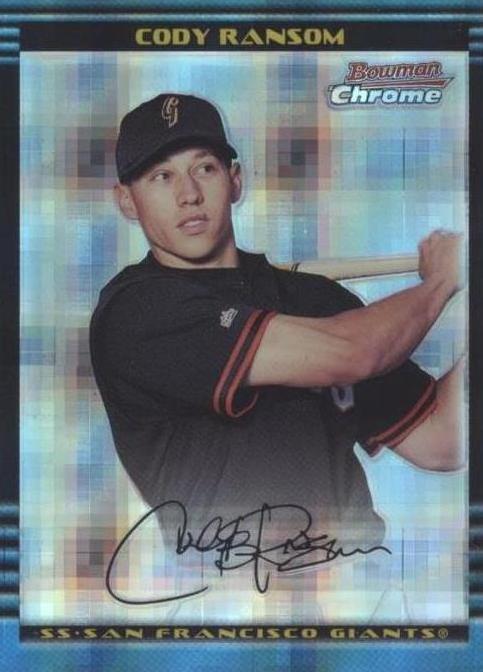 2002 Bowman Chrome - Cody Ransom #306 X-Fractor /250 for sale online | eBay
