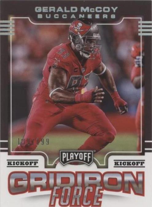 2017 Panini Playoff - Gridiron Force Kickoff #8 Gerald McCoy /199 for ...