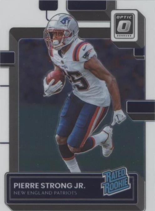 2022 Panini Donruss Optic - Rated Rookie #241 Pierre Strong Jr. (RC ...