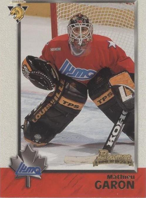 1998-99 Bowman CHL - #81 Mathieu Garon for sale online | eBay