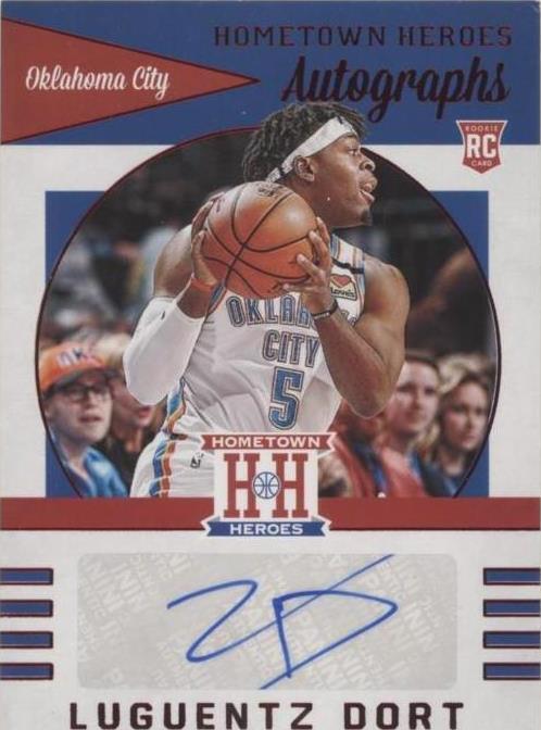 2019-20 Panini Chronicles - Hometown Heroes Rookie Auto Red #HH-LUG ...
