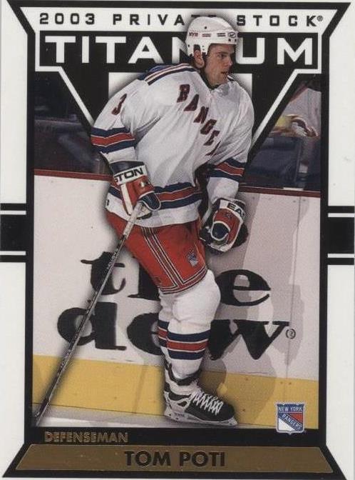 2002-03 Pacific Private Stock Titanium - #70 Tom Poti for sale online ...