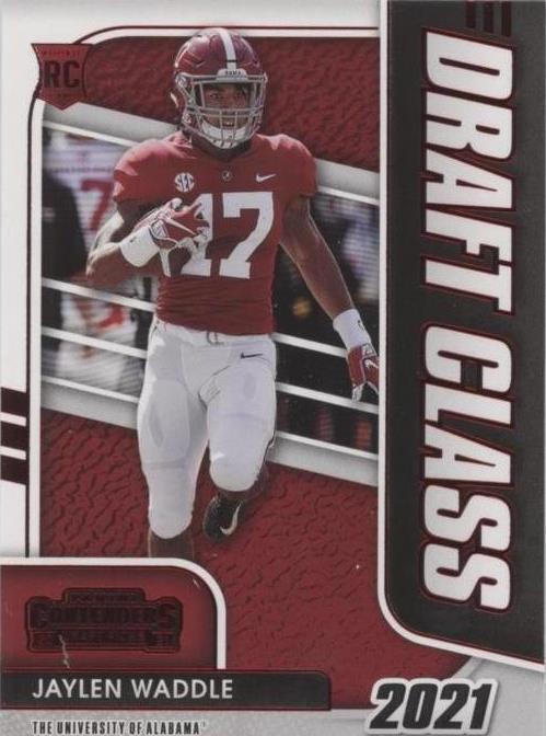 2021 Panini Contenders Draft Picks - Draft Class Red #9 Jaylen Waddle (RC) for sale online | eBay