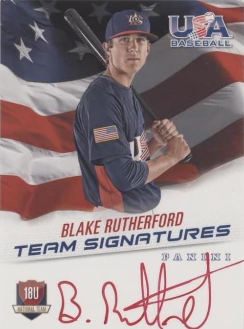 2015 Panini USA Baseball - Box Set 18u National Team Signatures Blake ...