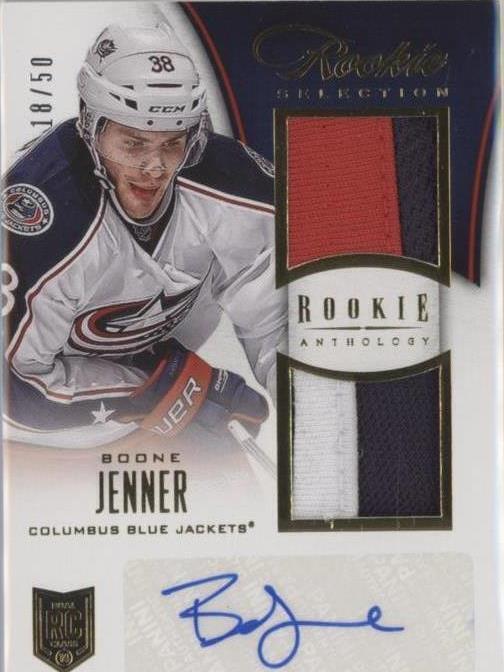 2013-14 Panini Rookie Anthology - Rookie Selection Boone Jenner #127 ...