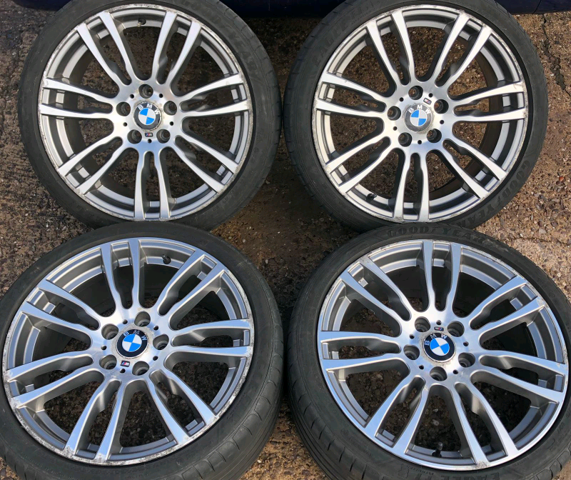 BMW 3 Series M Sport 19 inch Alloy Wheels 5 x 120 Genuine OEM Staggered ... BMW 3 Series M Sport 19 inch Alloy Wheels 5 x 120 Genuine OEM Staggered ...