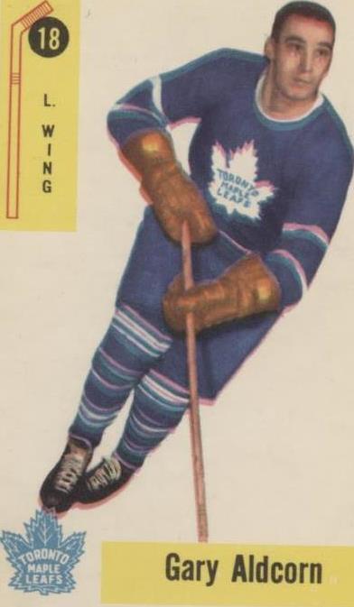 1958-59 Parkhurst - #18 Gary Aldcorn for sale online | eBay