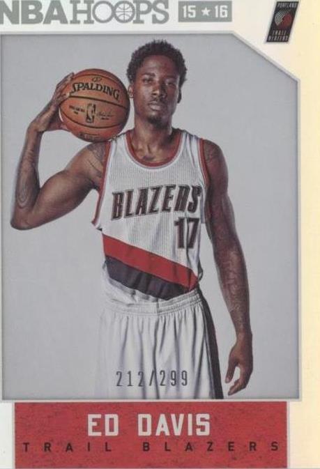 2015-16 Panini NBA Hoops - Silver #219 Ed Davis /299 for sale online | eBay