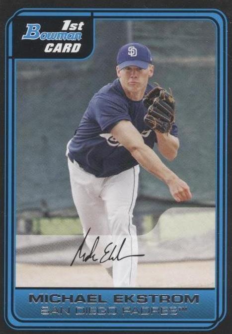 2006 Bowman - Prospects Michael Ekstrom #B42 (RC) for sale online | eBay