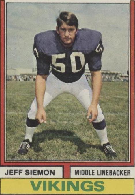 1974 Topps - #319 Jeff Siemon (RC) for sale online | eBay