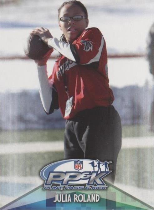 2014 Topps - Nfl Punt Pass and Kick Champions Julia Roland (RC) for ...