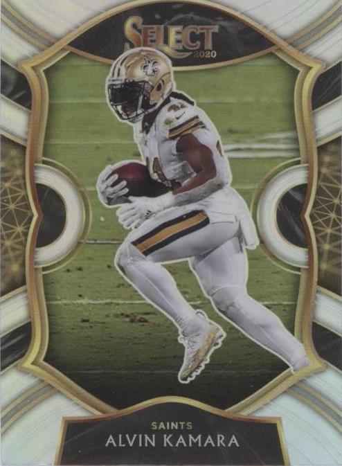 2020 Panini Select - Concourse Silver Prizm #35 Alvin Kamara for sale ...