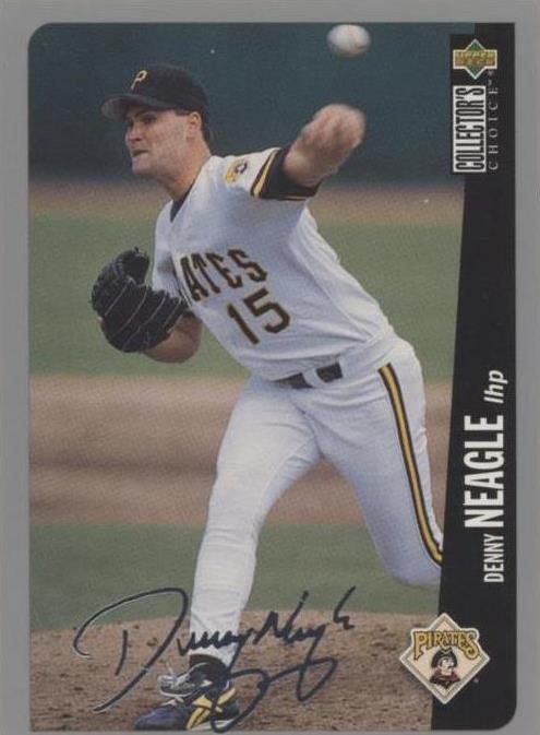 1996 Upper Deck Collector's Choice - Silver Foil Signature #266 Denny ...