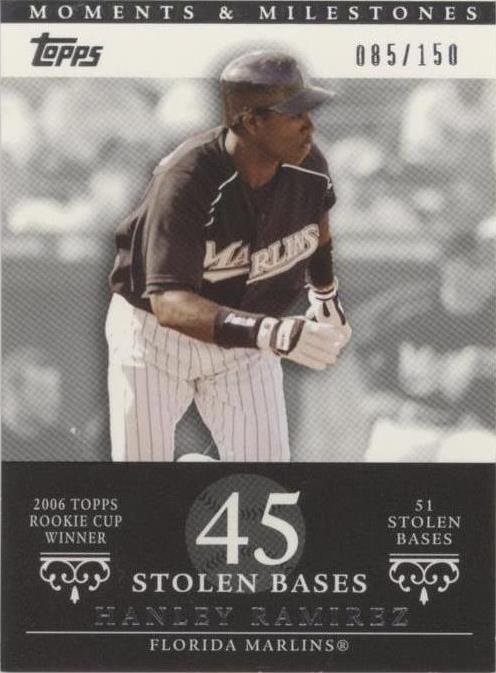 2007 Topps Moments & Milestones - 2006 Topps Rookie Cup Winner - 51 ...