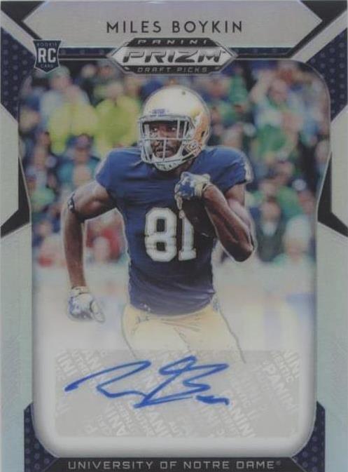 2019 Panini Prizm Draft - Draft Picks Miles Boykin #144 Silver Prizm ...