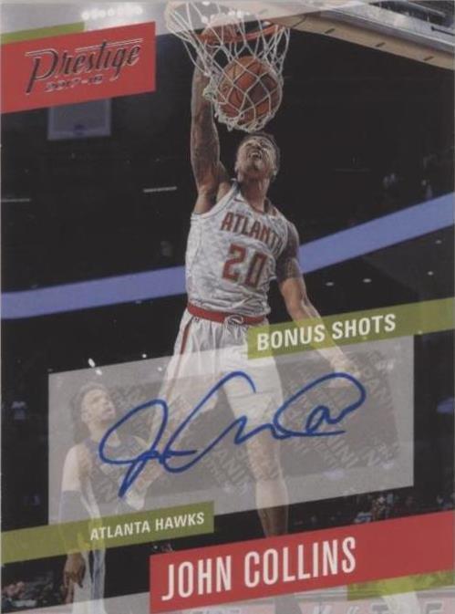 2017-18 Panini Prestige - Bonus Shots Signatures John Collins #51 (AU ...