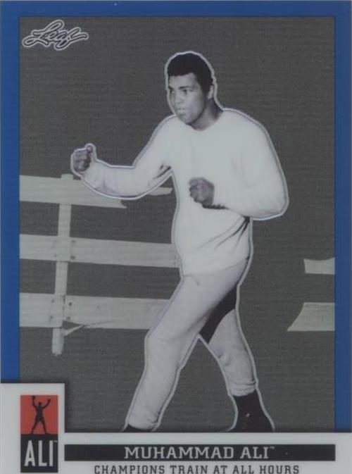 2016 Leaf Muhammad Ali Immortal Collection - Metal Blue #03 Muhammad ...