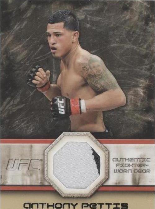 2011 Topps UFC Moment of Truth - Fighter Gear Relic Onyx #FG-AP Anthony ...