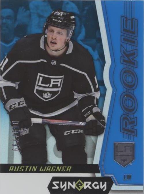 2018-19 Upper Deck Synergy - Rookies Austin Wagner #73 Blue /799 (RC ...