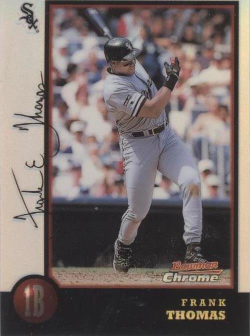 1998 Bowman Chrome - Frank Thomas #240 Refractor for sale online | eBay
