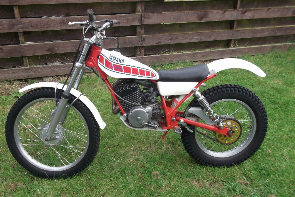 rare yamaha majesty 175 trials twinshock classic ty 175 ty175 sort ...