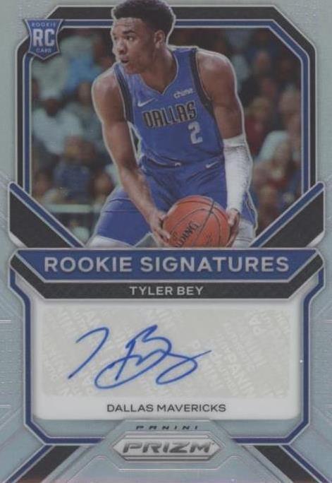 2020-21 Panini Prizm - Rookie Signatures Tyler Bey #RS-TBY Silver Prizm ...