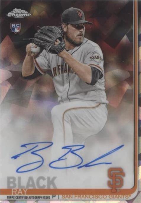 2019 Topps Chrome Sapphire Edition - Autographs Ray Black #CSA-RB (AU ...