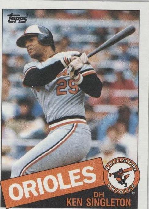 1985 Topps - #755 Ken Singleton for sale online | eBay