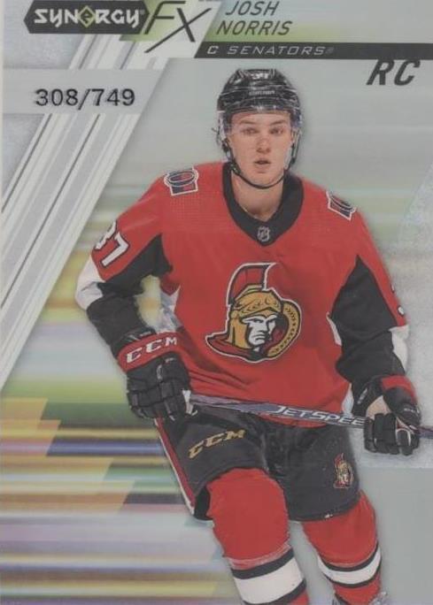 2020-21 Upper Deck Synergy - Synergy Fx Rookies Josh Norris #FXR-JN ...