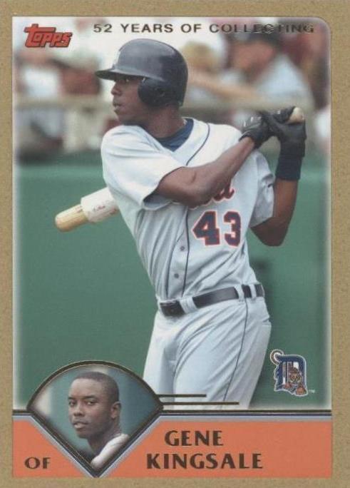 2003 Topps Traded & Rookies - Gene Kingsale #T50 Gold /2003 for sale ...