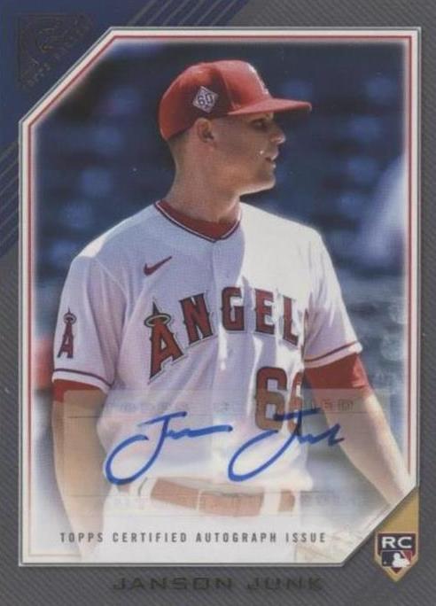 2022 Topps Gallery - Rookie Autographs Janson Junk #RA-JJU (AU, RC) for ...