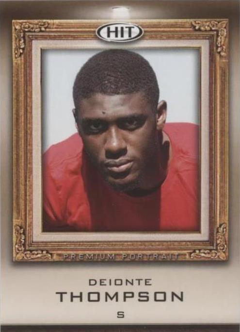 2019 Sage Hit Premier Draft - Premium Portrait Deionte Thompson #PP-20 ...