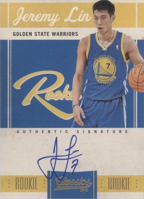 2010-11 Panini Classics - Rookie Signatures #179 Jeremy Lin /699 (AU ...
