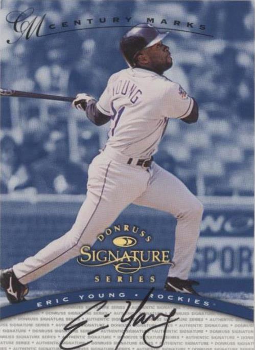 1997 Donruss Signature Series - Authentic Signatures Century Marks Eric ...