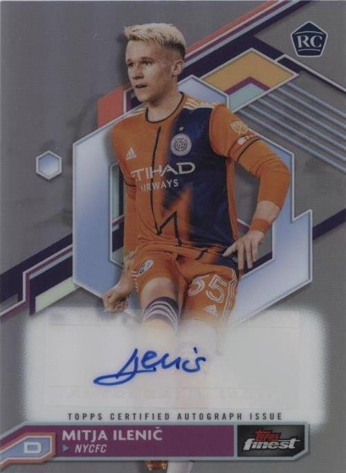 2023 Topps Finest MLS - Autographs Mitja Ilenic #A-MI (AU, RC) for sale ...