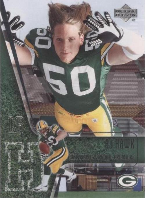 2006 Upper Deck NFL Players Rookie Premiere - #8 A.J. Hawk (RC) for ...