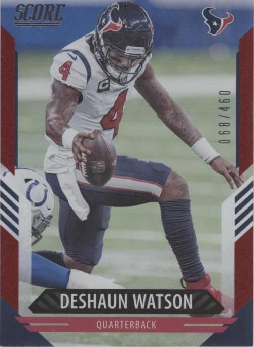 2021 Score - Dots Red #155 Deshaun Watson /460 for sale online | eBay