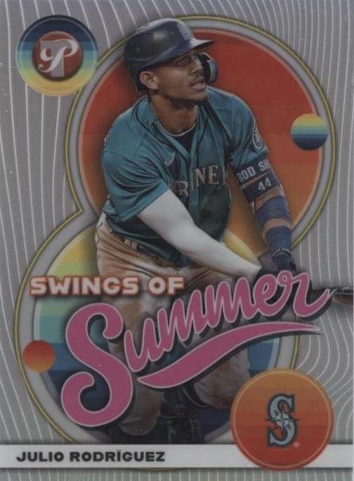 2023 Topps Pristine - Swings of Summer Julio Rodriguez #SS-6 for sale ...
