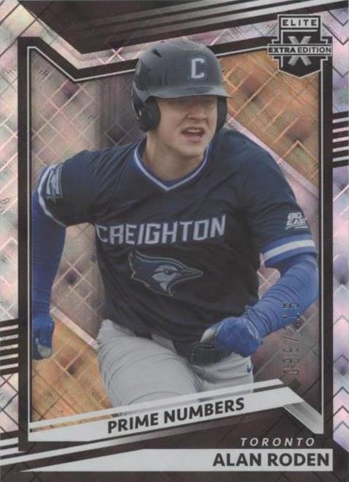 2022 Panini Elite Extra Edition - Alan Roden #98 Prime Numbers A /215 ...
