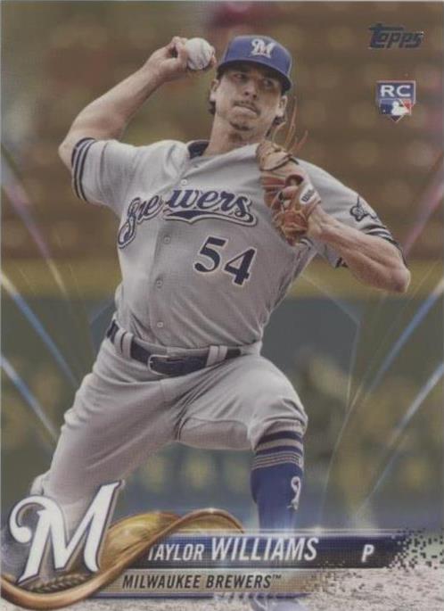 2018 Topps - Gold #505 Taylor Williams /2018 (RC) for sale online | eBay