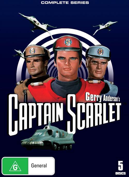 Gerry Anderson-Captain Scarlet (DVD, 2005) for sale online | eBay