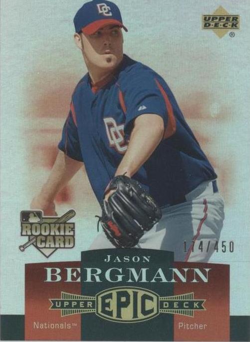 2006 Upper Deck Epic - #286 Jason Bergmann /450 (RC) for sale online | eBay