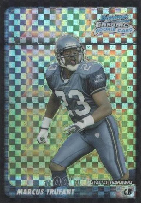 2003 Bowman Chrome - Marcus Trufant #127 X-Fractor /250 (RC) for sale ...