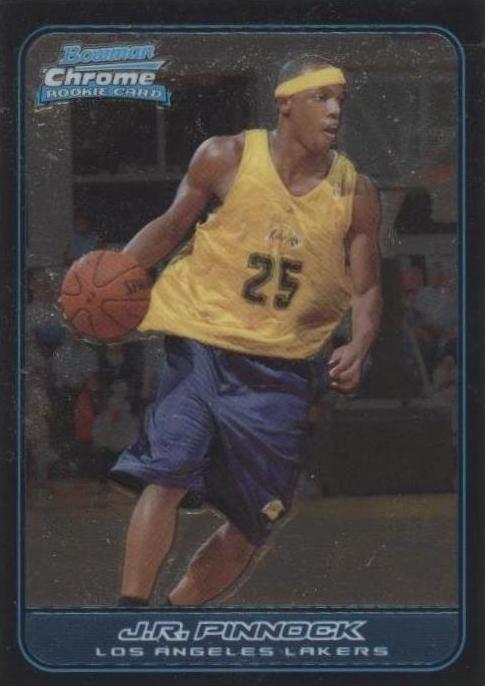 2006-07 Bowman Draft Picks & Stars - Chrome J.R. Pinnock #125 (RC) for ...