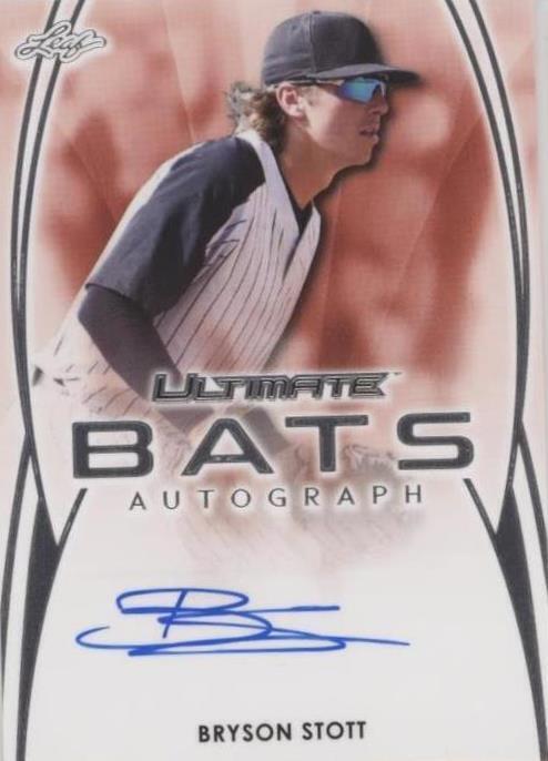 2019 Leaf Ultimate - Ultimate Bats Autographs Bryson Stott #UB-BS2 (AU ...